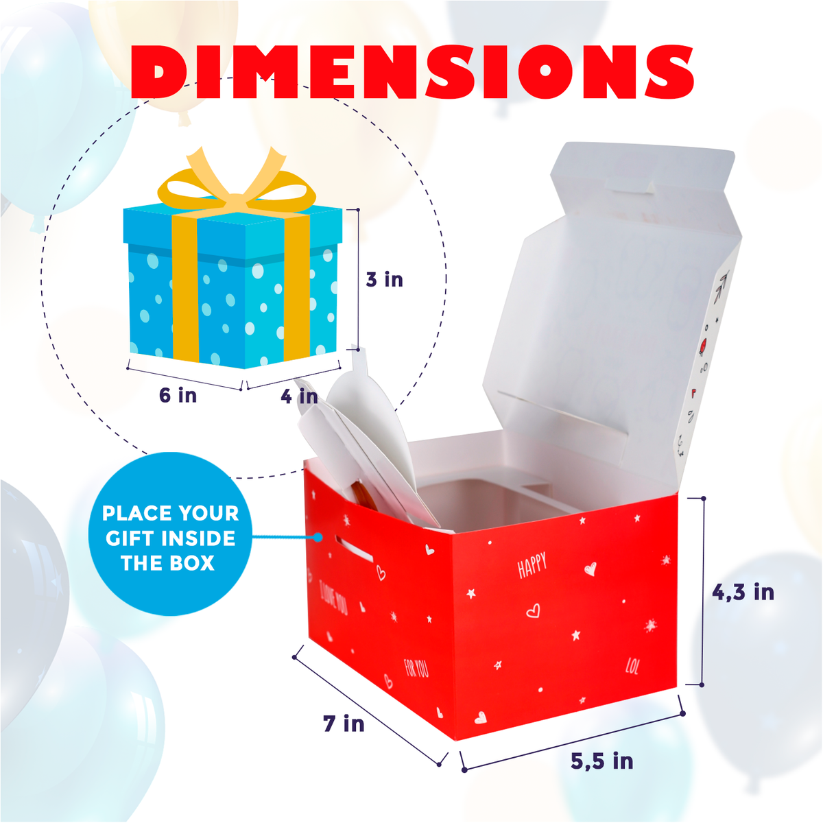 Gift Box - I Love You – FettiPop Store